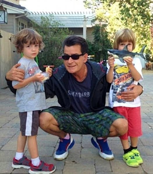 Charlie Sheen’s twin sons are all grown up and look exactly like their ...