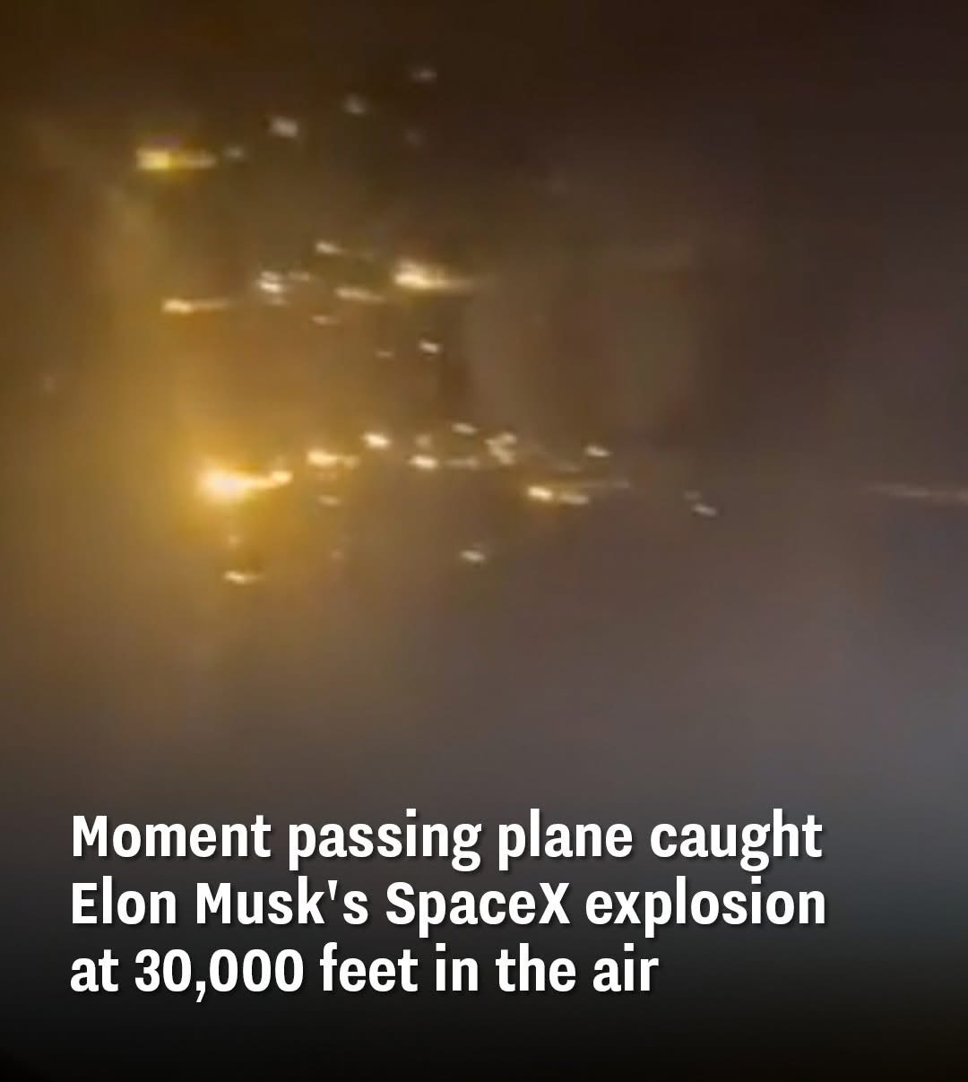 A terrifying moment unfolded as Elon Musk’s SpaceX rocket lost contact ...